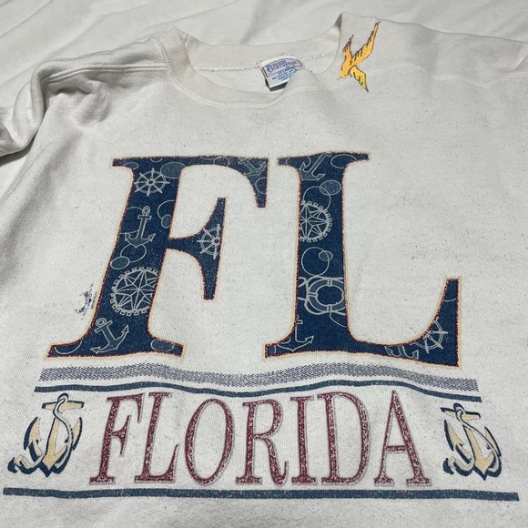 Sweaters | Vintage Florida Tourist Crewneck Sweater Xxl 9s | Poshmark